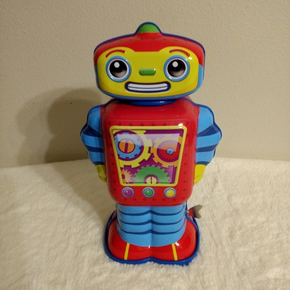 Schylling | Toys | Schylling Reproduction Vintage Cosmo Tin Wind Up Robot Wind Up Working 5 ...